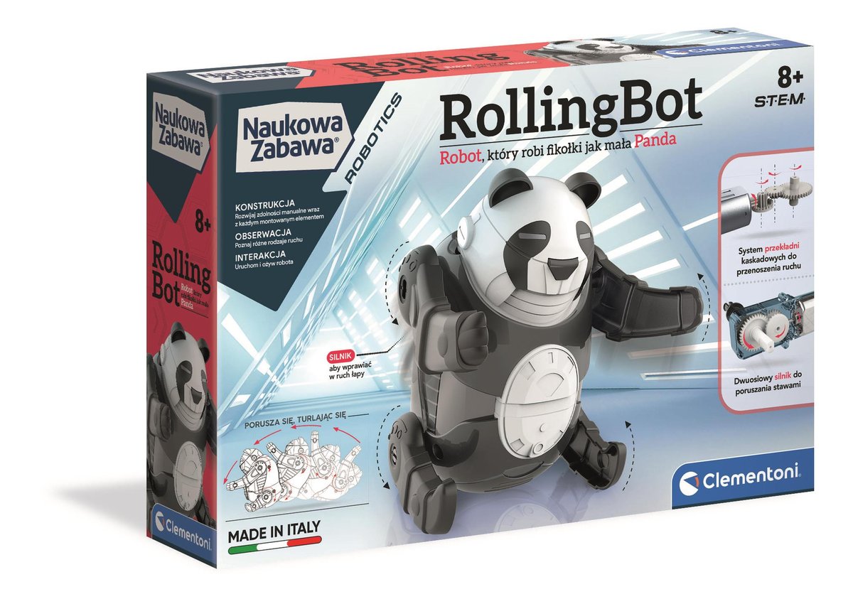 Clementoni, Zabawka interaktywna, Rollingbot - Clementoni | Sklep EMPIK.COM