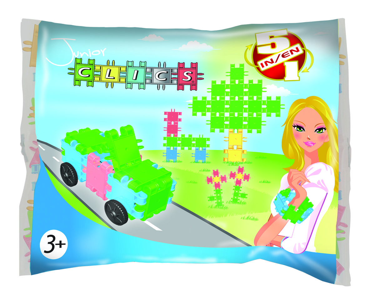 Clics Klocki Edukacyjno - Konstrukcyjne - Zestaw Zawiera 26 Elementów W ...