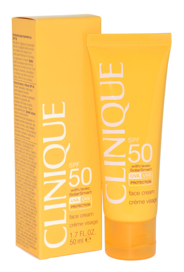 Clinique, Sun Face Cream SPF50, Krem przeciwsłoneczny, 50ml | Sklep ...