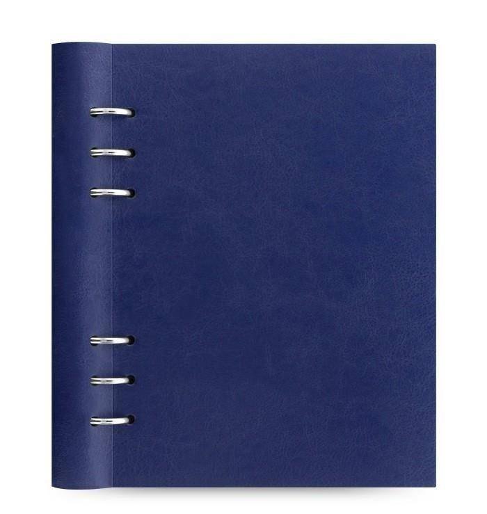 Clipbook fILOFAX CLASSIC A5, notatnik i terminarze bez dat, granatowa ...