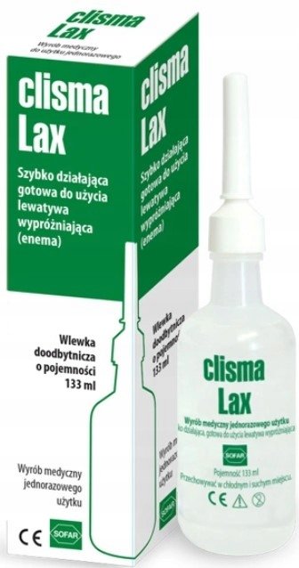 Clisma, Lax, Gotowy roztwór do lewatywy, 133 ml | Sklep EMPIK.COM