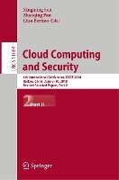Cloud Computing and Security - Springer-Verlag Gmbh | Książka w Empik
