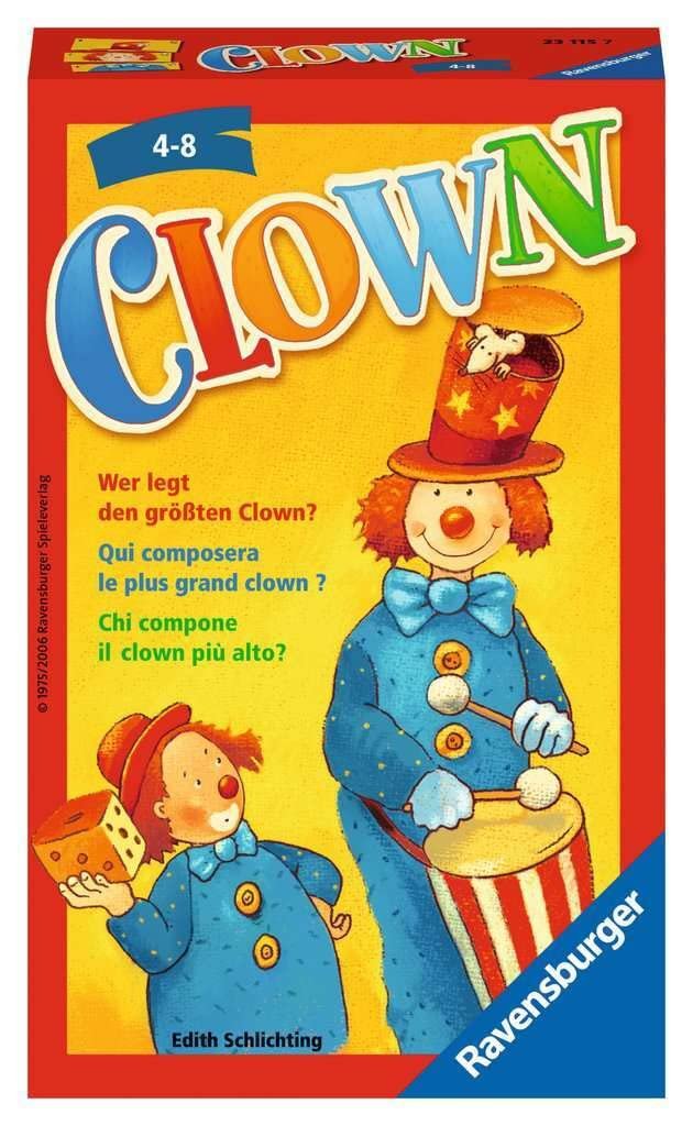 Clown: Wer hat den größten Clown? Für 2-6 Spieler. Spielzeit 10-15 ...