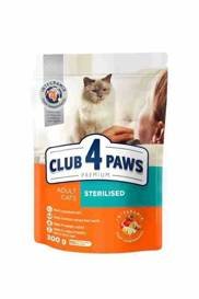 Club 4 Paws Kot 300G Sterilised Ex - Club 4 Paws | Sklep EMPIK.COM