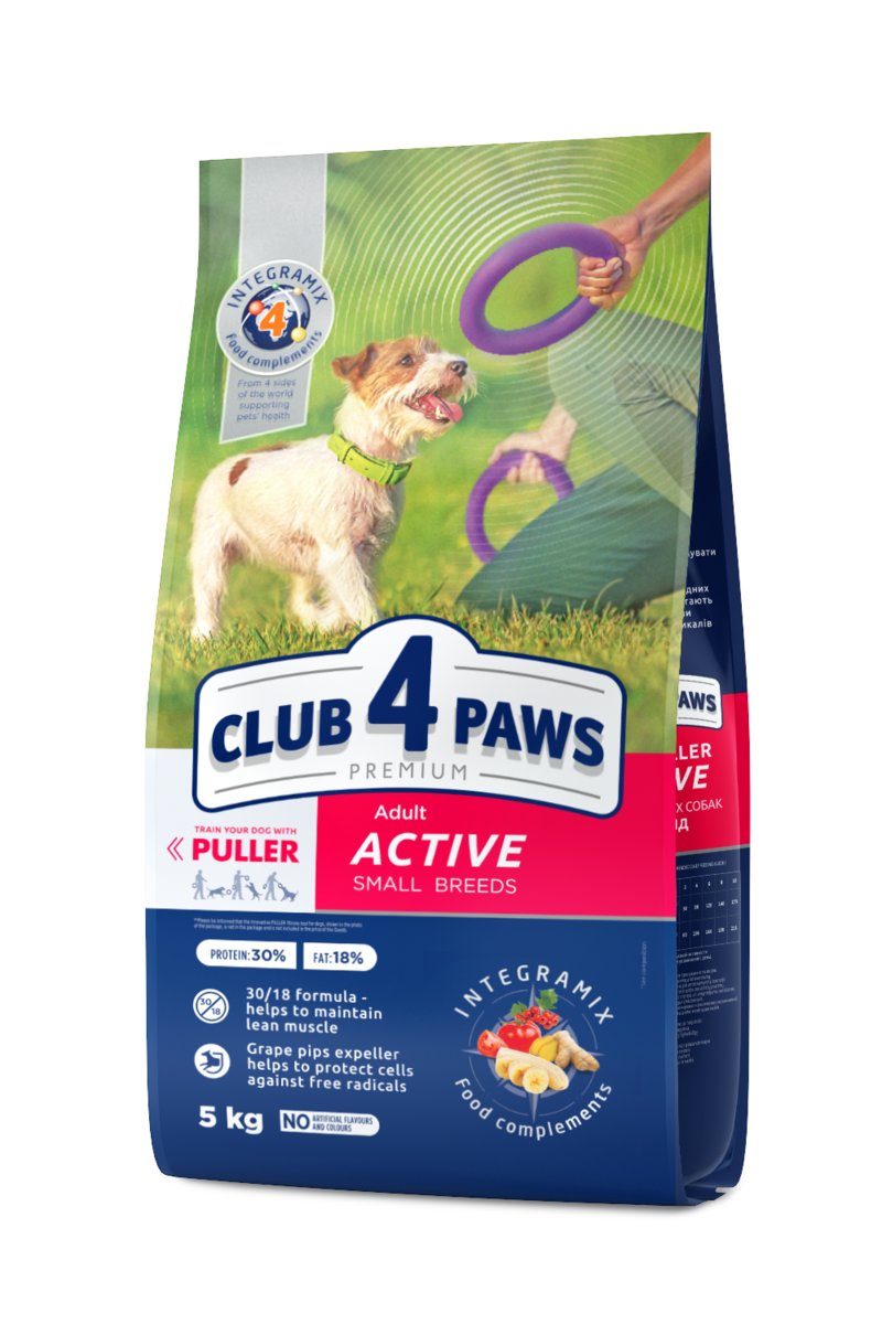 Club 4 Paws Premium „Active” Sucha Karma Dla Dorosłych Aktywnych Psów ...