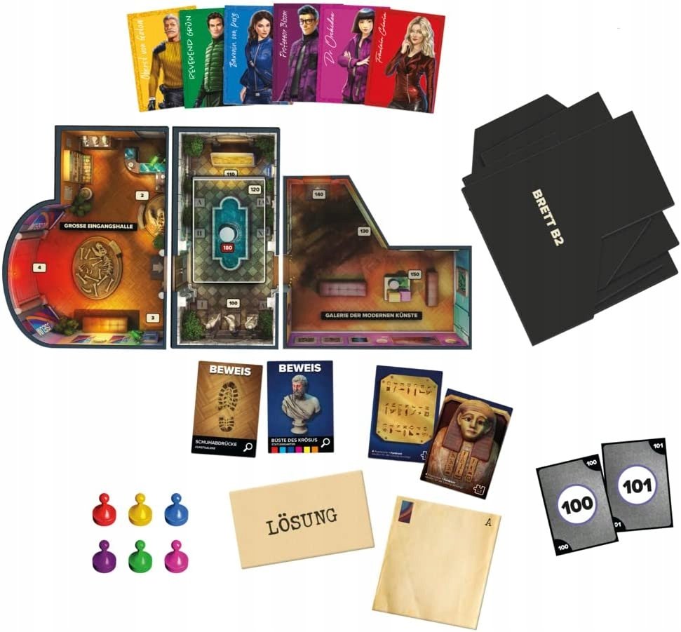 CLUEDO GRA PLNSZOWA DRAPIEŻ W MUZEUM PO NIEMIECKU - china | Sklep EMPIK.COM