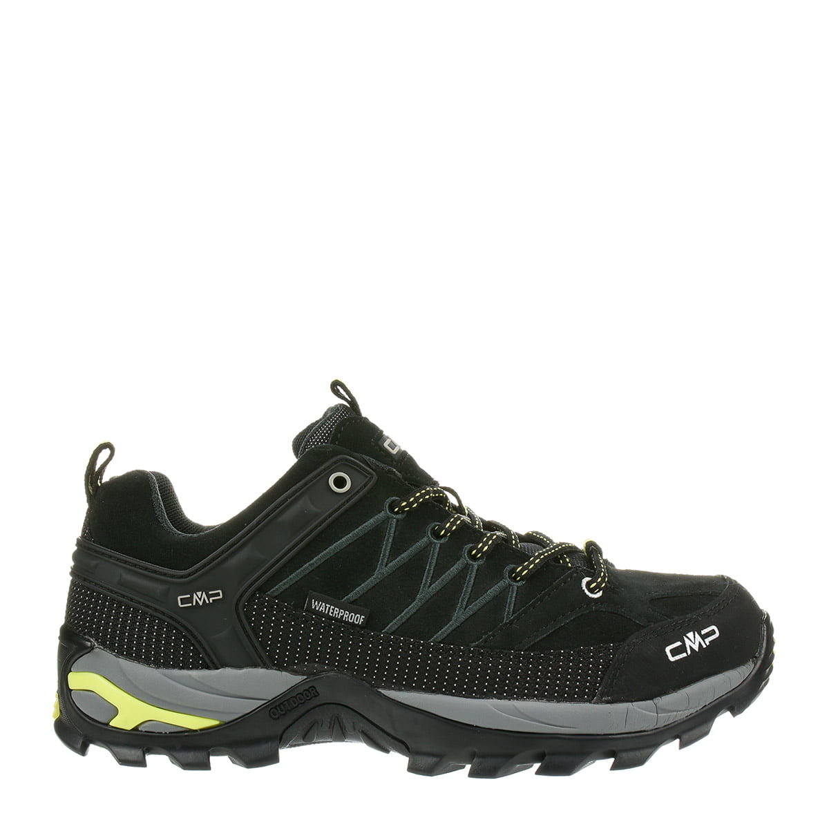 Cmp Rigel Low Wmn Trekking Shoes Wp Nero/Lime - Us 7.5 / Eu 40 / 26 Cm ...