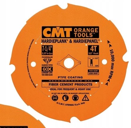 Cmt Tarcza Diamentowa Do Materiałów Ultratwardych 160X20Mm 4Z 236.160 ...