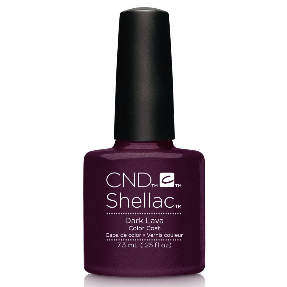 CND, Shellac, lakier do paznokci Dark Lava, 7,3 ml | Sklep EMPIK.COM