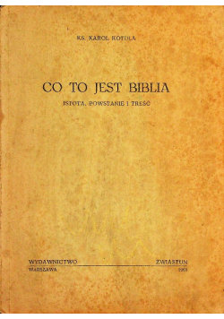 Co to jest biblia - | Książka w Empik