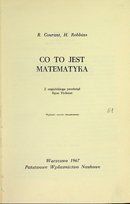 Co to jest matematyka - Opracowanie zbiorowe | Książka w Empik