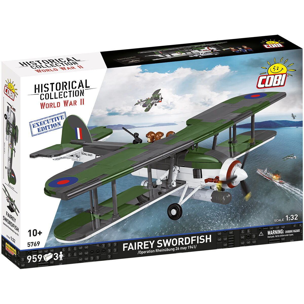 COBI-5769 HISTORICAL COLLECTION WWII Fairey Swordfish (Executive ...