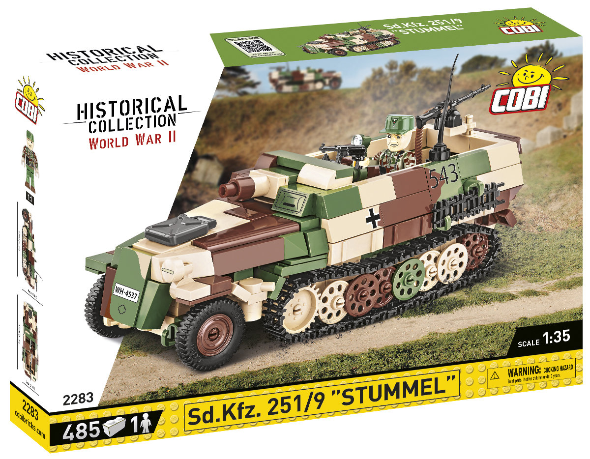 Cobi, klocki, Historical Collection WW II, Transporter półgąsienicowy ...
