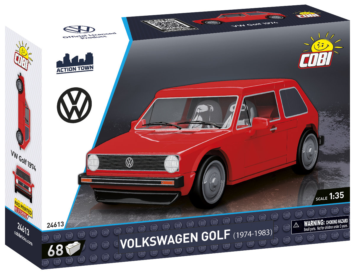 COBI Volkswagen, samochód golf 1974 68 kl., COBI-24613 - COBI | Sklep ...