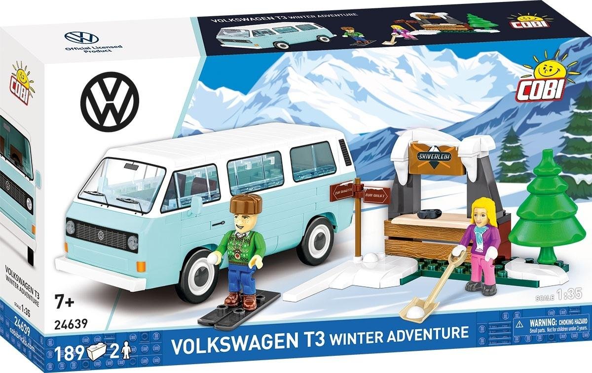 Cobi Volkswagen Winter Adventure W/Vw T3 221 Kl., Cobi-24639 - COBI ...
