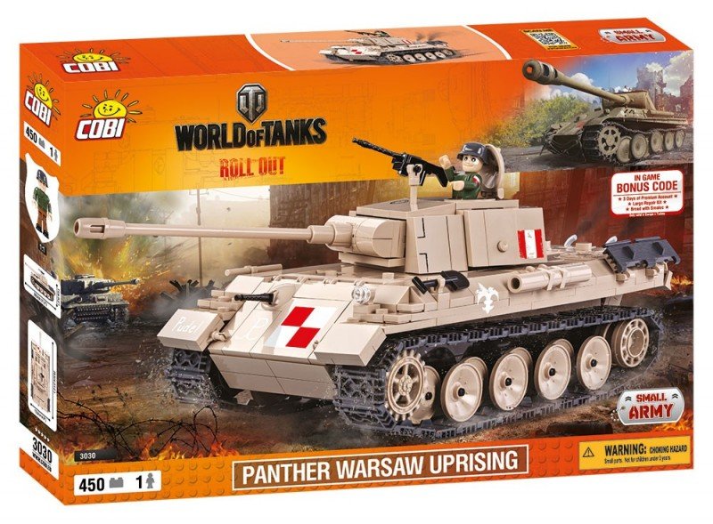 Cobi, World Of Tanks, klocki czołg Powstańczy Magda, 3030 - COBI ...
