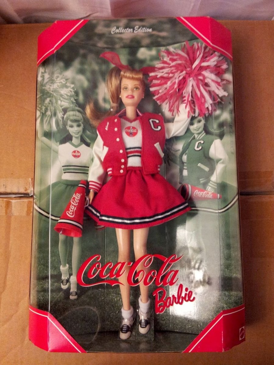 Coca-Cola Cheerleaderka Barbie - Inna marka | Sklep EMPIK.COM