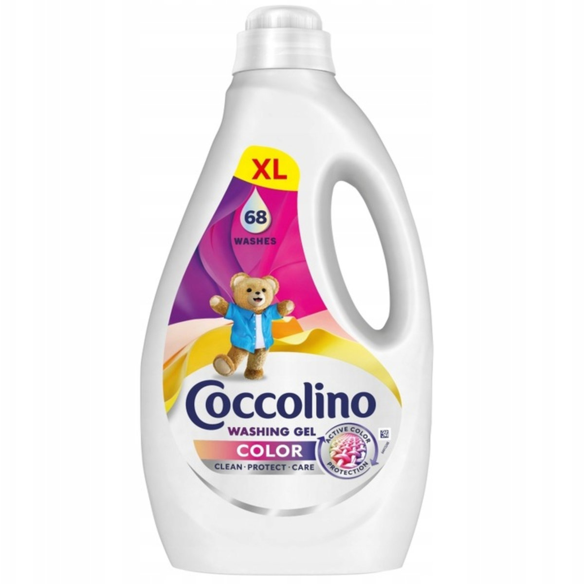 Coccolino Care Color Żel do Prania Kolorowych Tkanin 2.72 l (68 prań ...