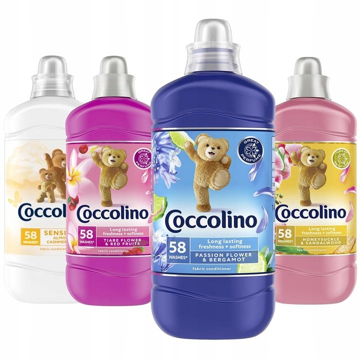 Coccolino Creations Płyn do Płukania MIX 4x1.45l 232 pr - COCCOLINO | Sklep EMPIK.COM