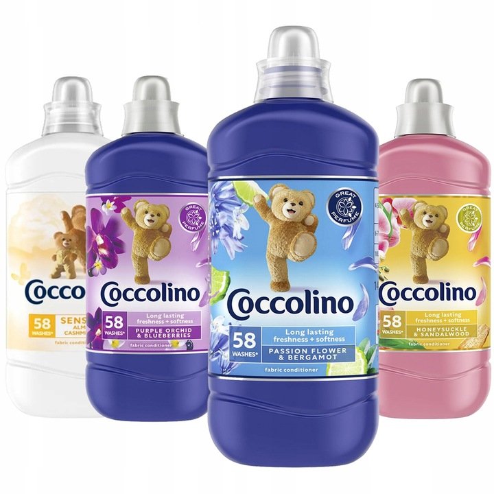 Coccolino Creations Płyn do Płukania MIX 4x1.45l 232 prania - COCCOLINO ...