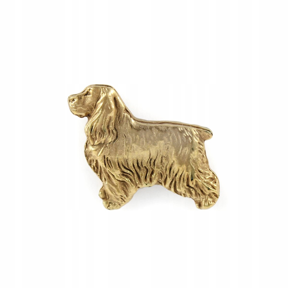 Cocker Spaniel Angielski pozłacany pin broszka - Inna marka | Moda ...