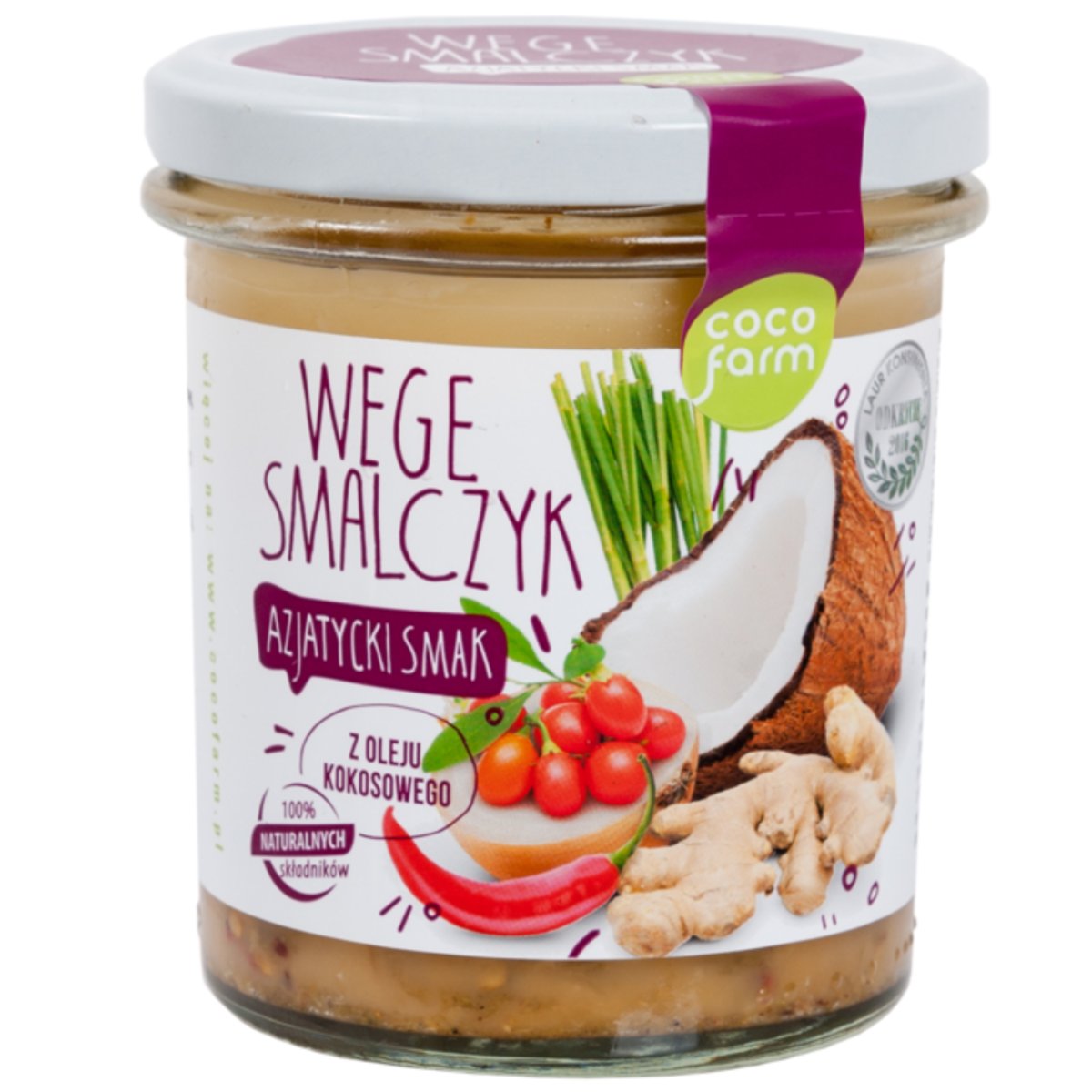 Coco Farm Wege Smalczyki Azjatycki Smak Na Bazie Oleju Kokosowego 260 G - COCO FARM | Sklep ...