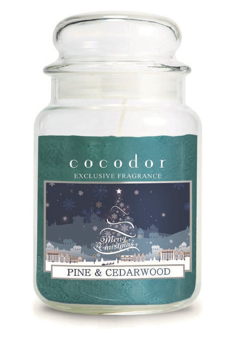 Cocodor, Świeca zapachowa 550g Christmas Pine&Cedarwood PCA30462 ...