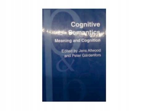 Cognitive semantics - Jennifer Allwood | Książka w Empik