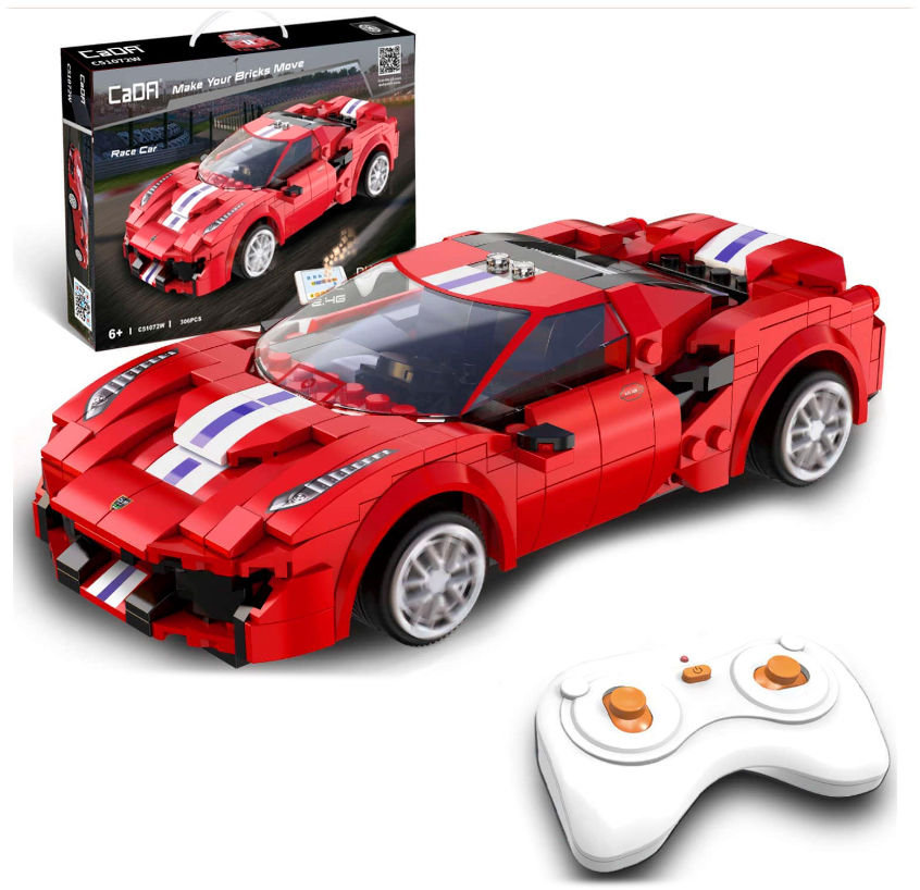 Coil Klocki Konstrukcyjne Zestaw Mega 306 El. Elementów Samochód Ford Gt Rc Zdalnie Sterowany ...