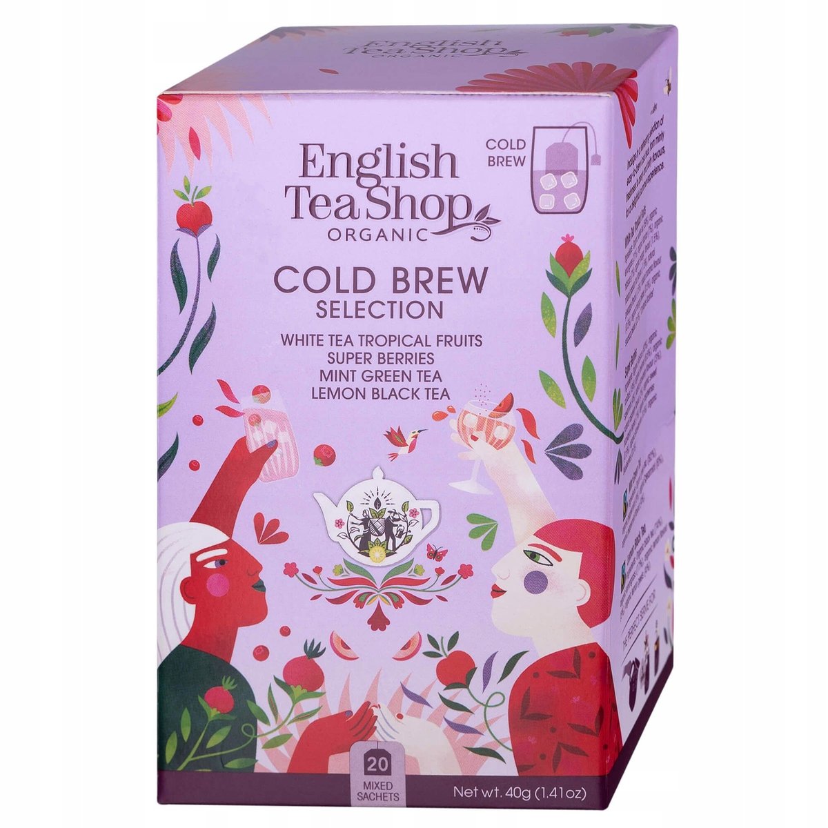 Cold Brew Selection - 20 saszetek, mix 4 smaków - English Tea Shop ...