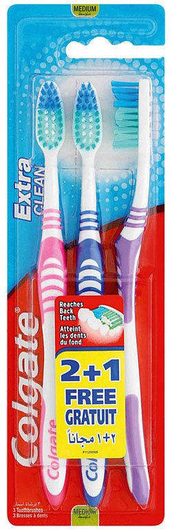 Colgate Extra Clean 3szt | Sklep EMPIK.COM
