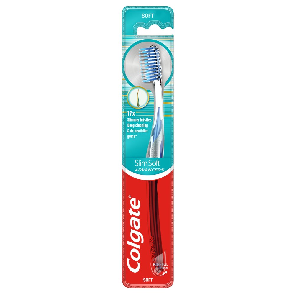 Colgate Slim Soft Advanced Szczoteczka do zębów miękka SOFT | Sklep ...