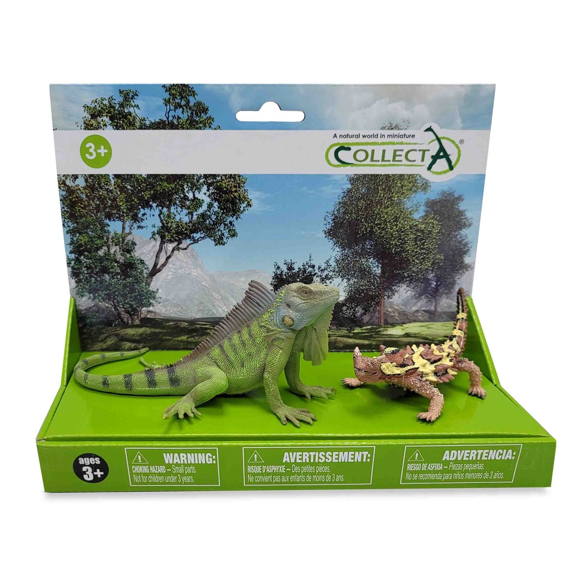 Collecta, Figurka kolekcjonerska, Zestaw 2 Gadów W Opakowaniu, nr kat ...