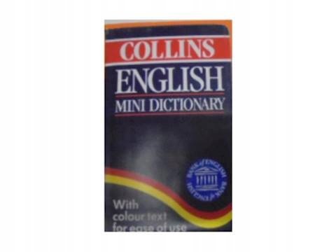 COLLINS ENGLISH MINI DICTIONARY - Opracowanie zbiorowe | Książka w Empik