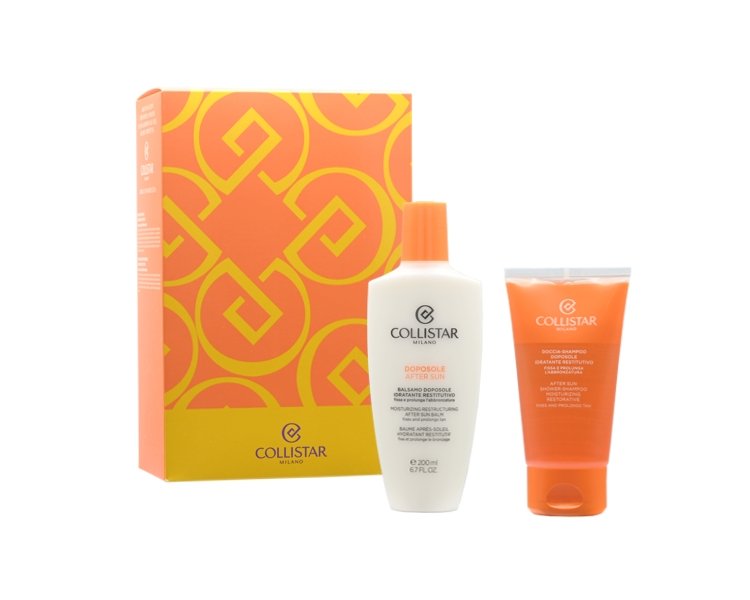Collistar Set (Moisturizing Restorative After Sun Balm - 200 Ml + After ...