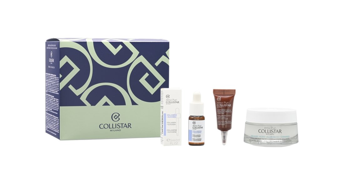 Collistar Set (Pure Active Ingredients Hyaluronic Acid Aquagel ...