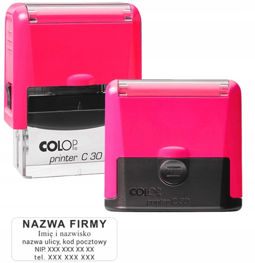 COLOP C30 pieczątka firmowa do 6 linii|GUMKA+PROJEKT | Pieczątki Colop ...