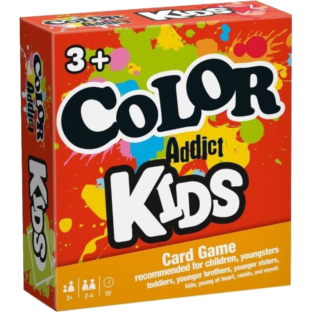 Color addict kids gra karciana rodzinna towarzyska - Cartamundi | Sklep ...