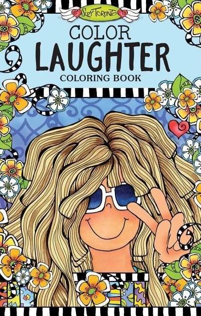 Color Laughter Coloring Book - Suzy Toronto | Książka w Empik