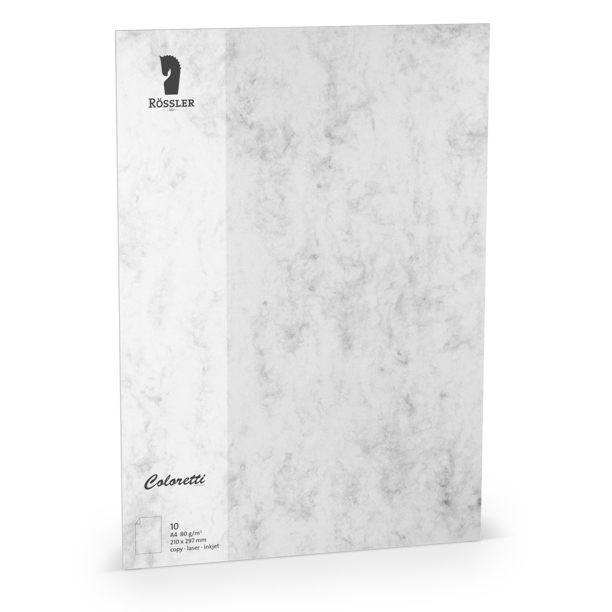 Coloretti A4 Folio 10 Jednostek Szary Marmur - Inna marka | Sklep EMPIK.COM