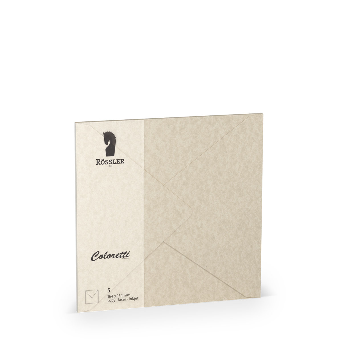 Coloretti Duża Koperta Kwadratowa 5 Szt. Brązowy Pergamin - Grupo Erik ...