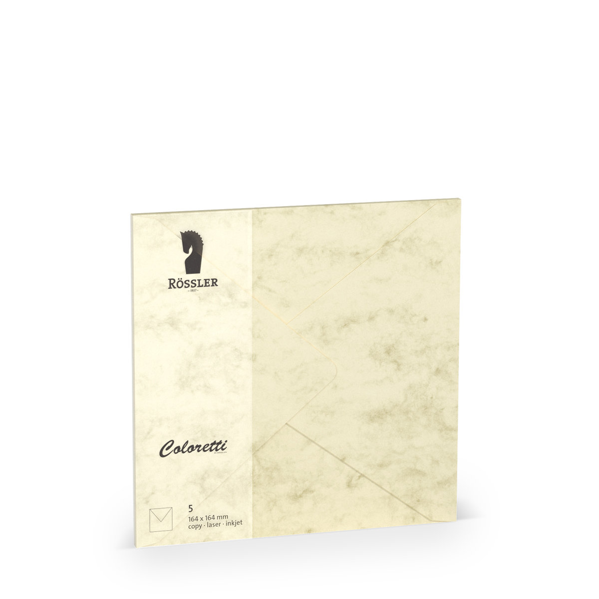 Coloretti Duża Koperta Kwadratowa 5 Szt. Kremowy Marmur - Grupo Erik ...