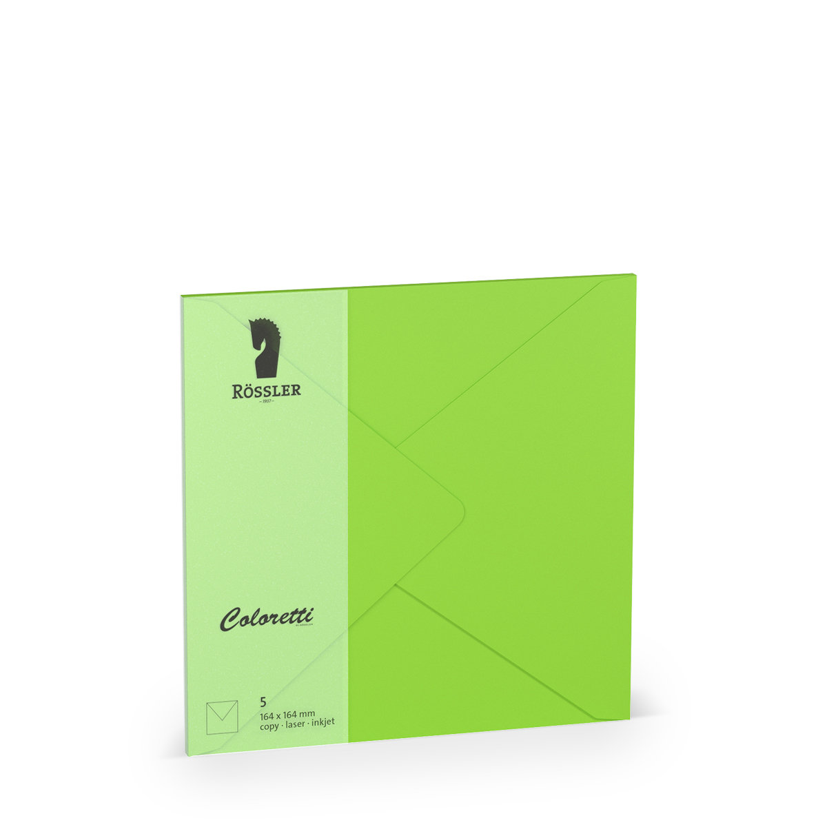 Coloretti Duża Koperta Kwadratowa 5 Szt. Lime Zielona - Grupo Erik ...