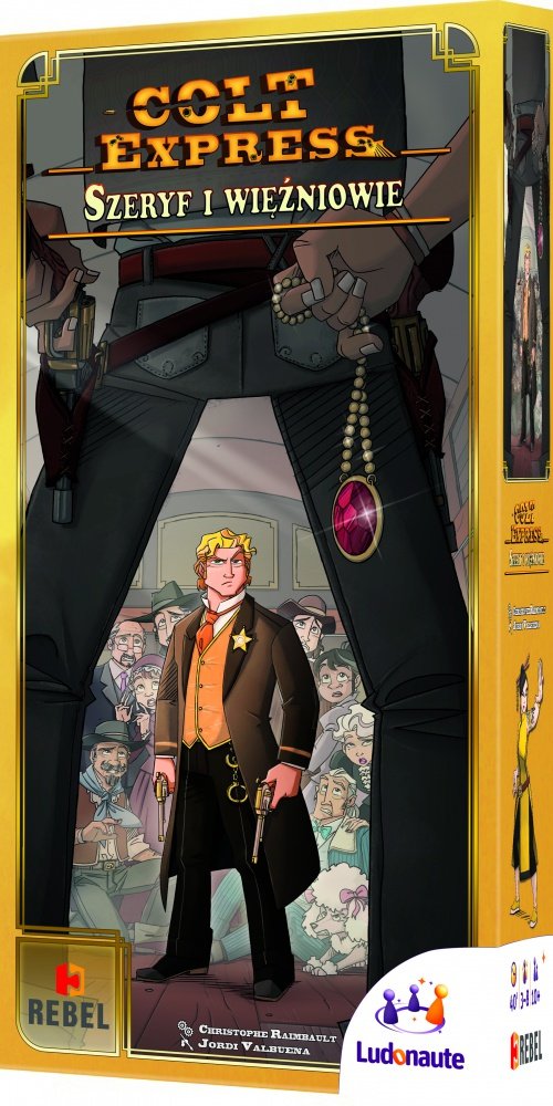 Colt Express: Szeryf i Więźniowie, gra towarzyska, Rebel - Rebel ...
