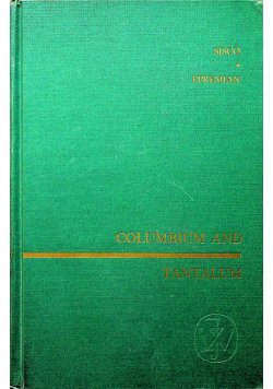 Columbium and tantalum - John Wiley & Sons | Książka w Empik