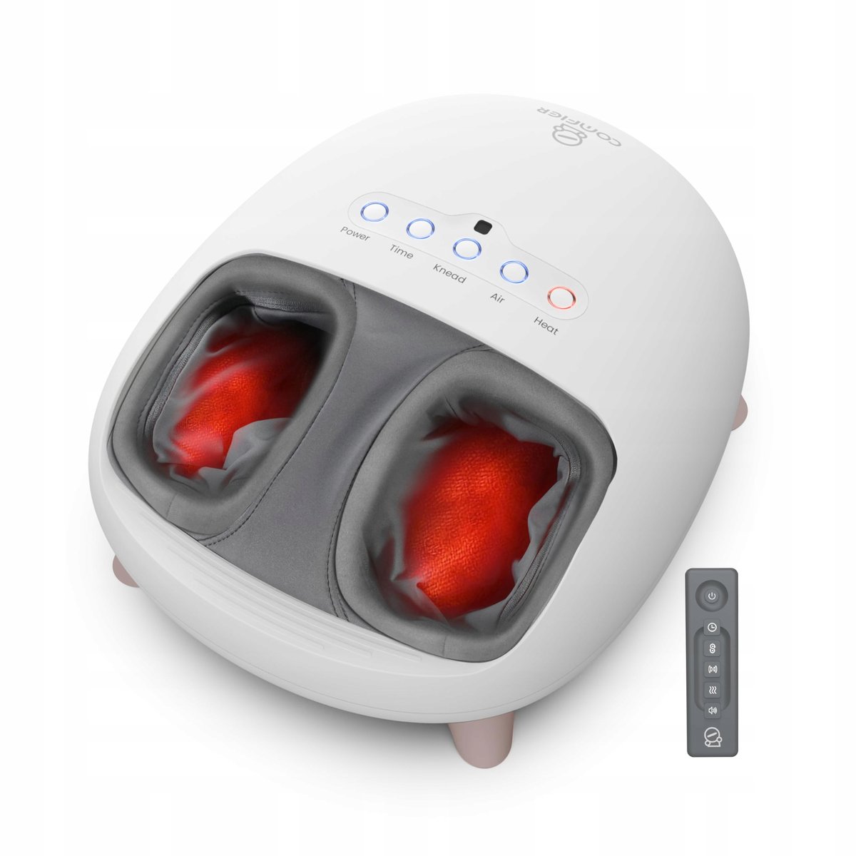 COMFIER Shiatsu Elektryczny Masażer Stóp z Ogrzewaniem - Głęboki Relaks ...