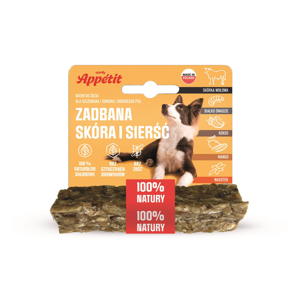 Comfy Appetit, Baton Skóra/Sier. 12 cm 40G, 258948 - Aquael | Sklep EMPIK.COM