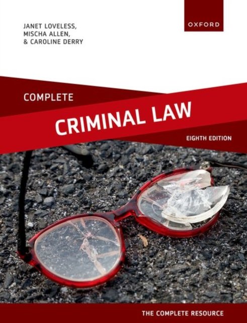 Complete Criminal Law: Text, Cases, and Materials - Opracowanie ...