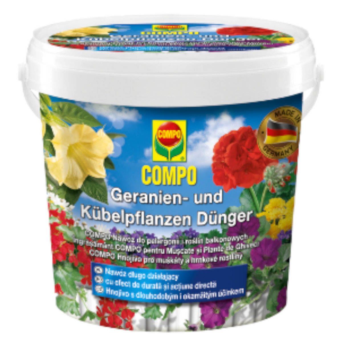 COMPO NAWÓZ DWUFAZOWY DO PELARGONI 800G - Compo | Sklep EMPIK.COM