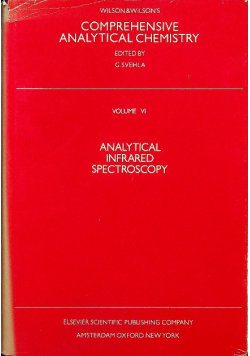 Comprehensive analytical chemistry volume VI - | Książka w Empik